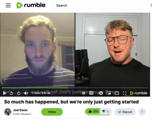 Joel Davis – So Much Has Happened, But We’re Only Just Getting Started ...